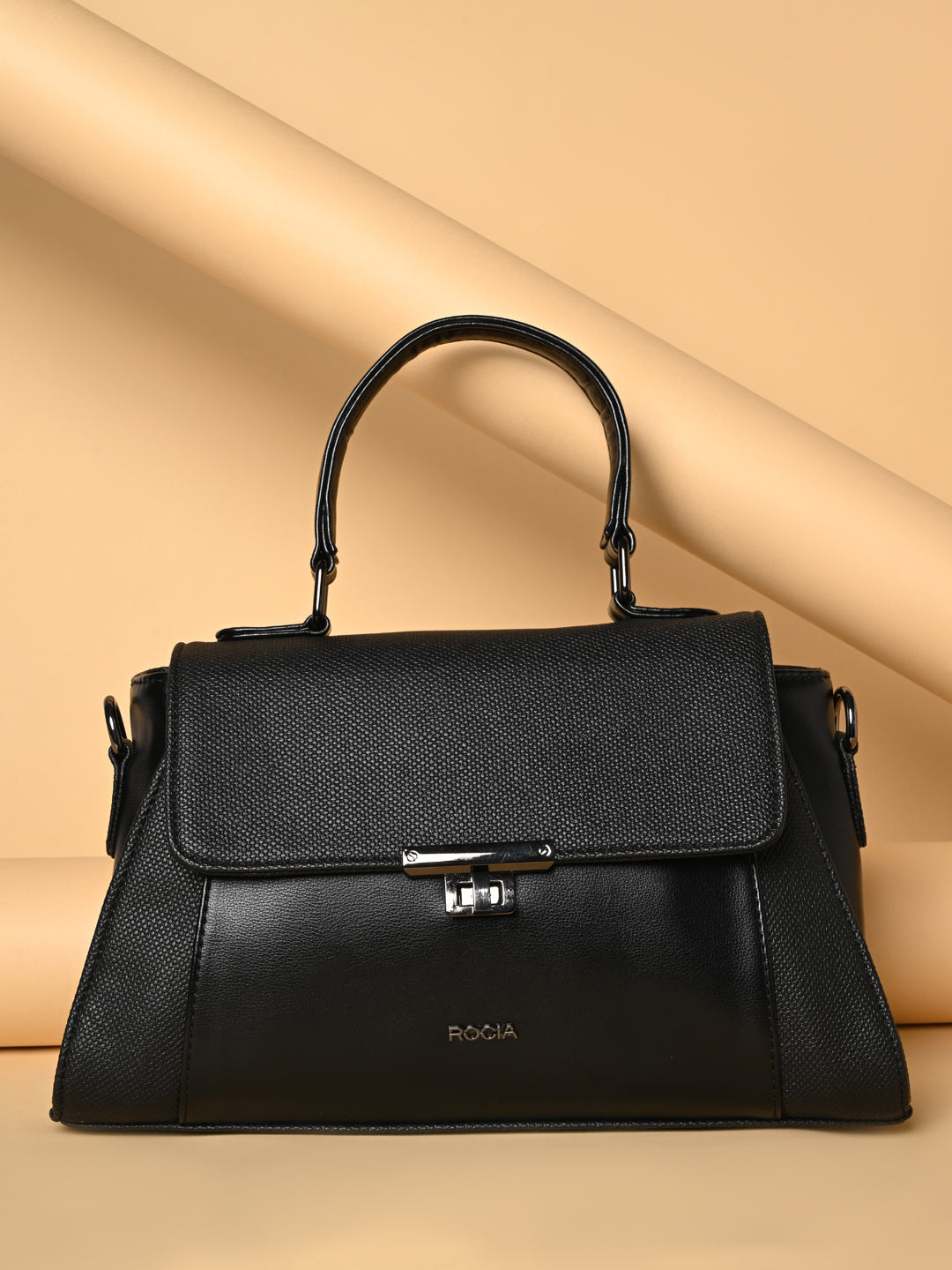 Shop Rocia By Regal Black Women Smart Day Bag Online