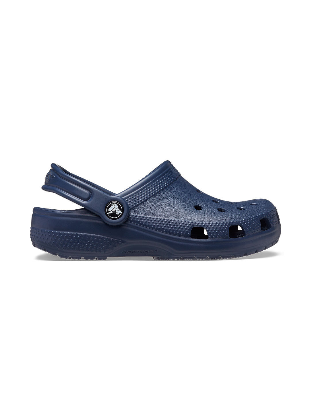 Shop Crocs Navy Blue Toddler Classic Clog Online