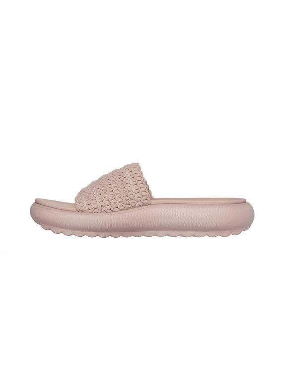 Shop Skechers Pink Women Arch Fit Cloud-Oh She Pretty Sliders Online