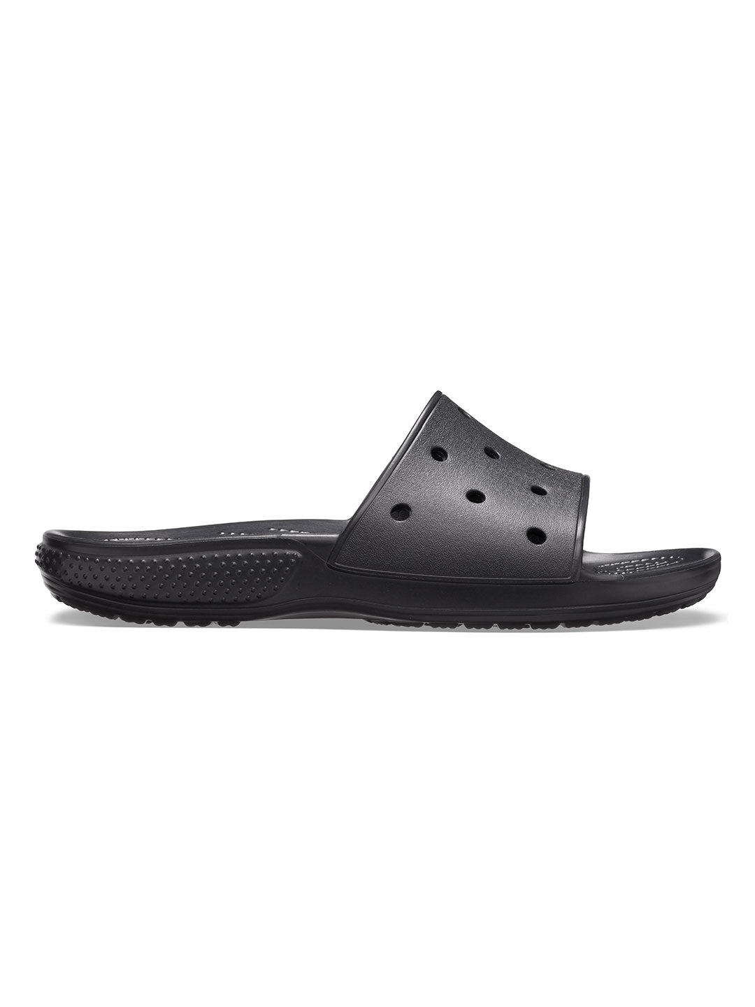 Shop Crocs Black Unisex Classic Slides Online