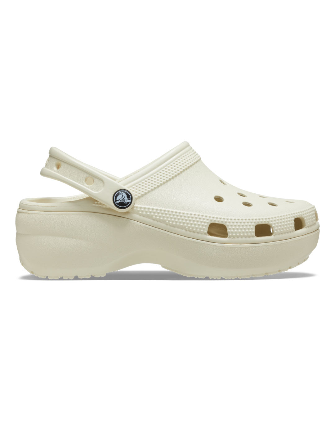 Crocs Cream Unisex Classic Platform Clog